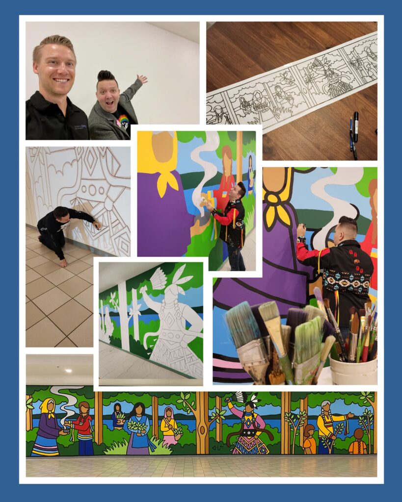 Investing and Connecting with a Community: Wetaskiwin Mall’s New Mural